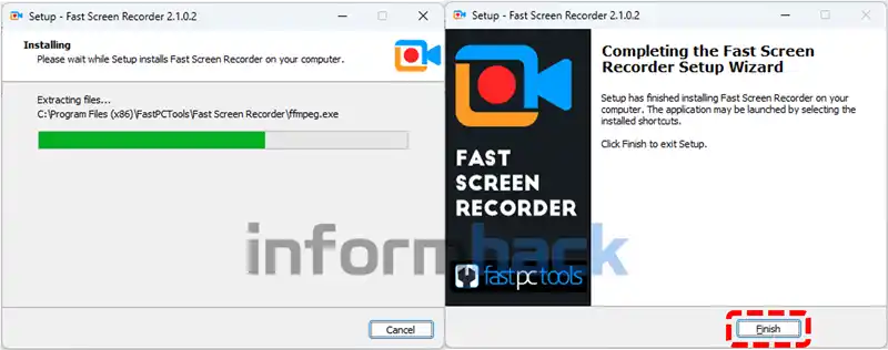 1초만에 녹화 가능한 화면 녹화 프로그램 Fast Screen Recorder(크랙 없이 인증) - informhack